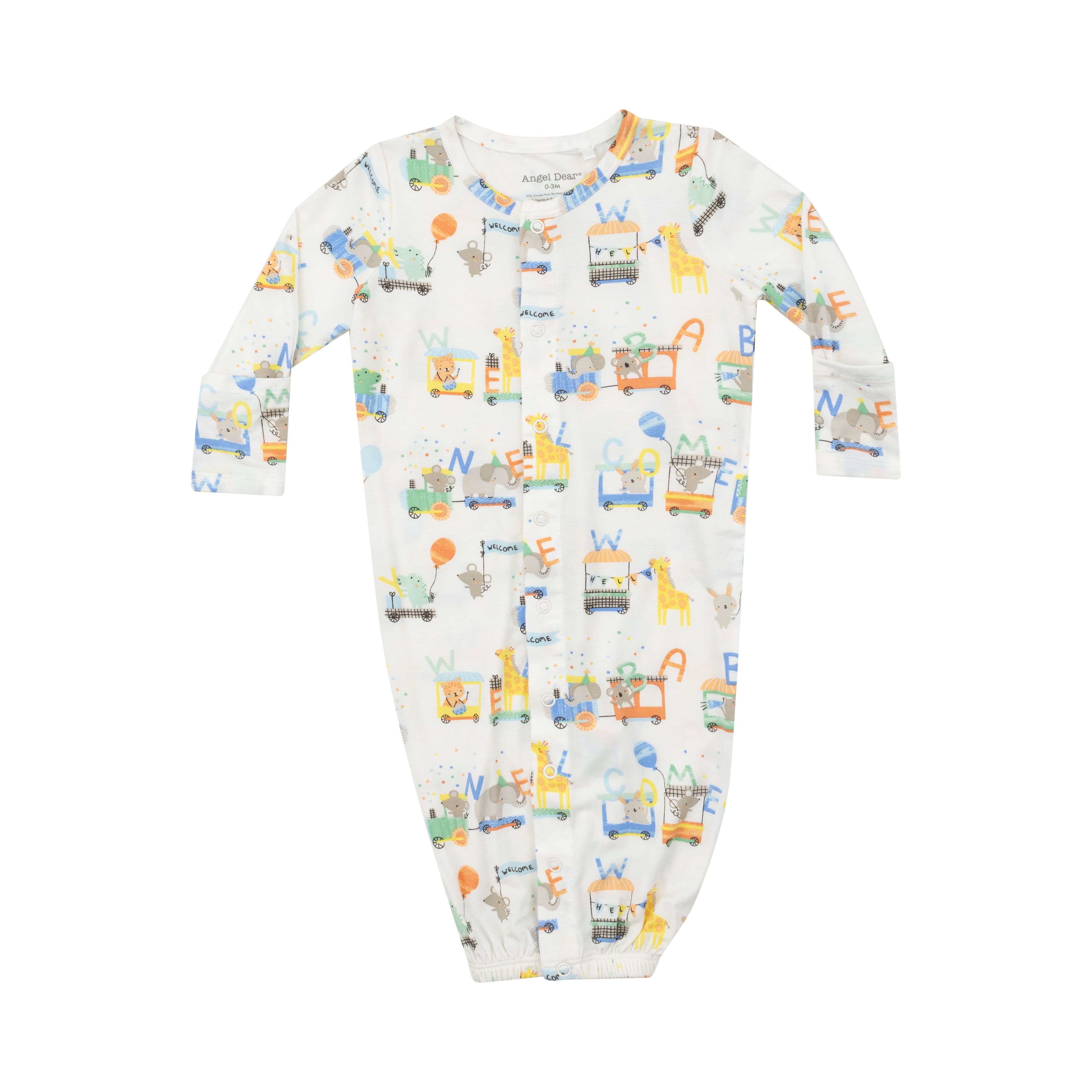 Angel Dear Animal Train Convertible Gown – Magnolias Boutique PSJ