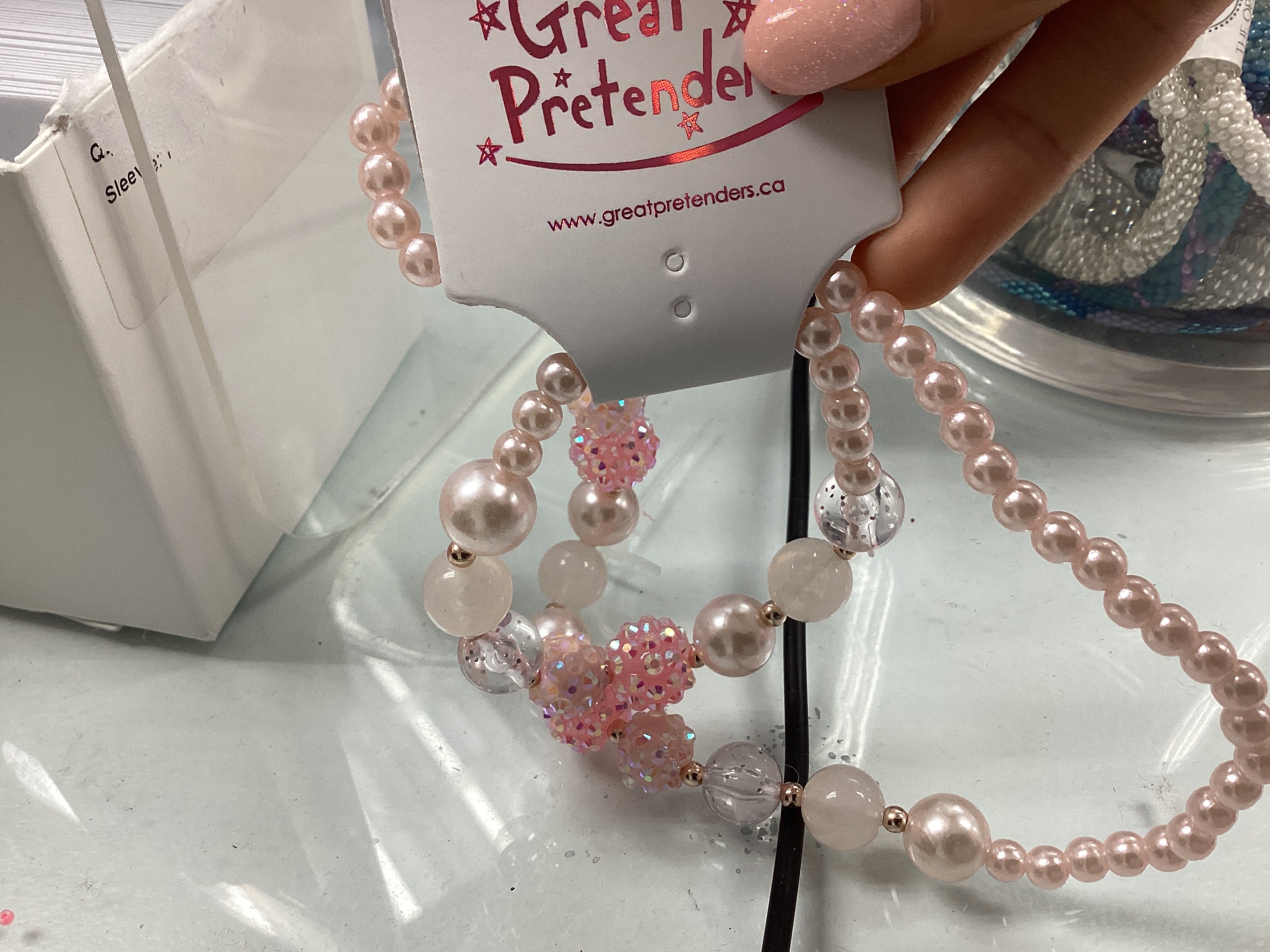Pearly pink set – Magnolias Boutique PSJ