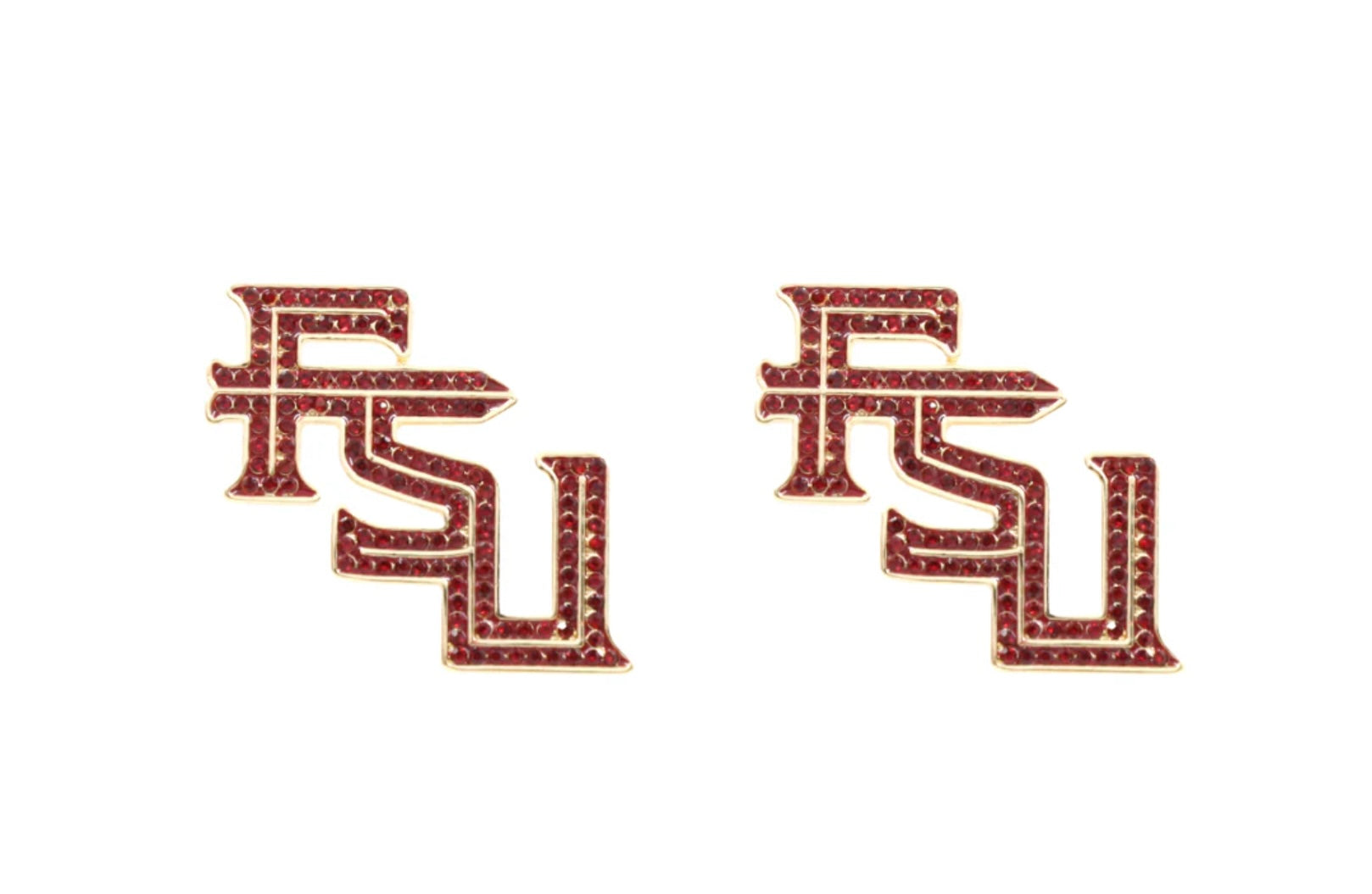Florida State Logo Studs – Magnolias Boutique PSJ