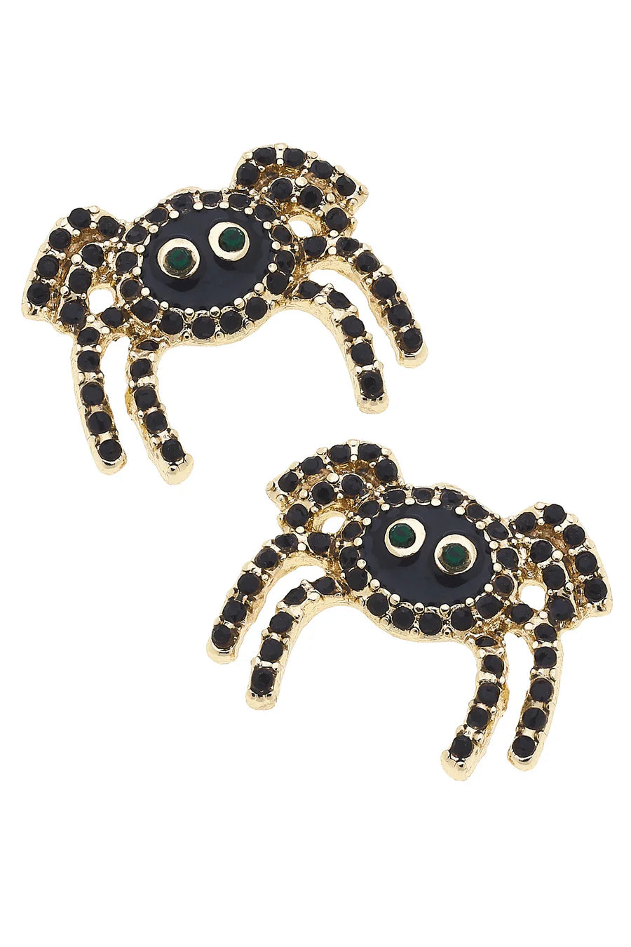 Spider Stud Earrings in Black – Magnolias Boutique PSJ
